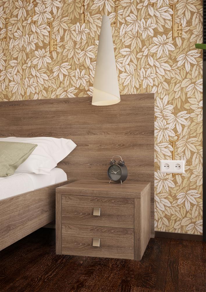 Тумба прикроватная с двумя ящиками Восток 450х400х450 мм купить в ...